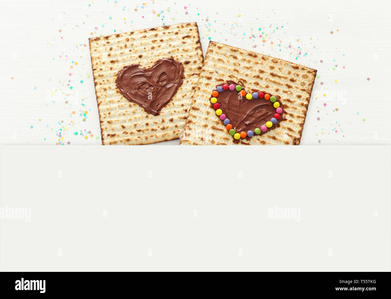 Pesah celebration concept (jewish Passover holiday) with chocolate ...