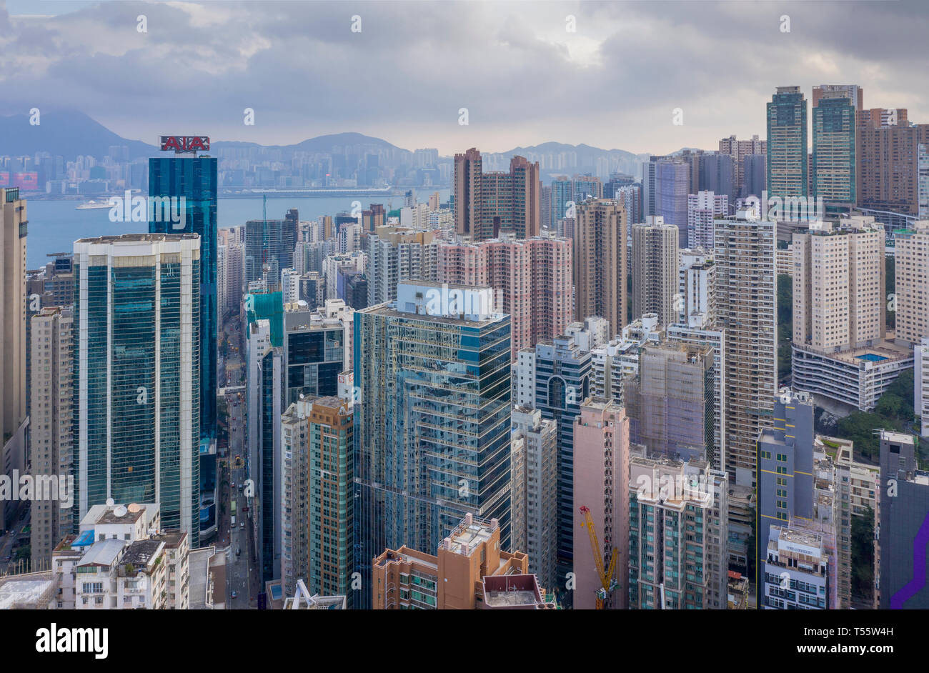 Cityscape of Hong Kong, China Stock Photo - Alamy