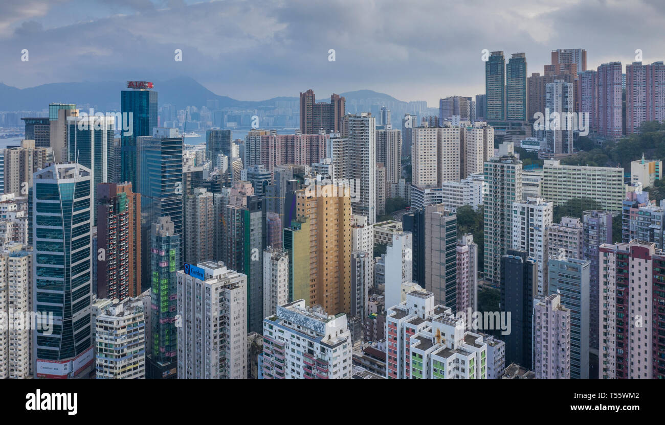 Cityscape of Hong Kong, China Stock Photo - Alamy