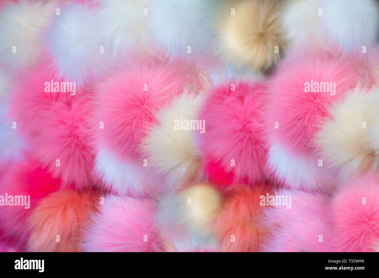 Fluffy pom poms hi-res stock photography and images - Alamy