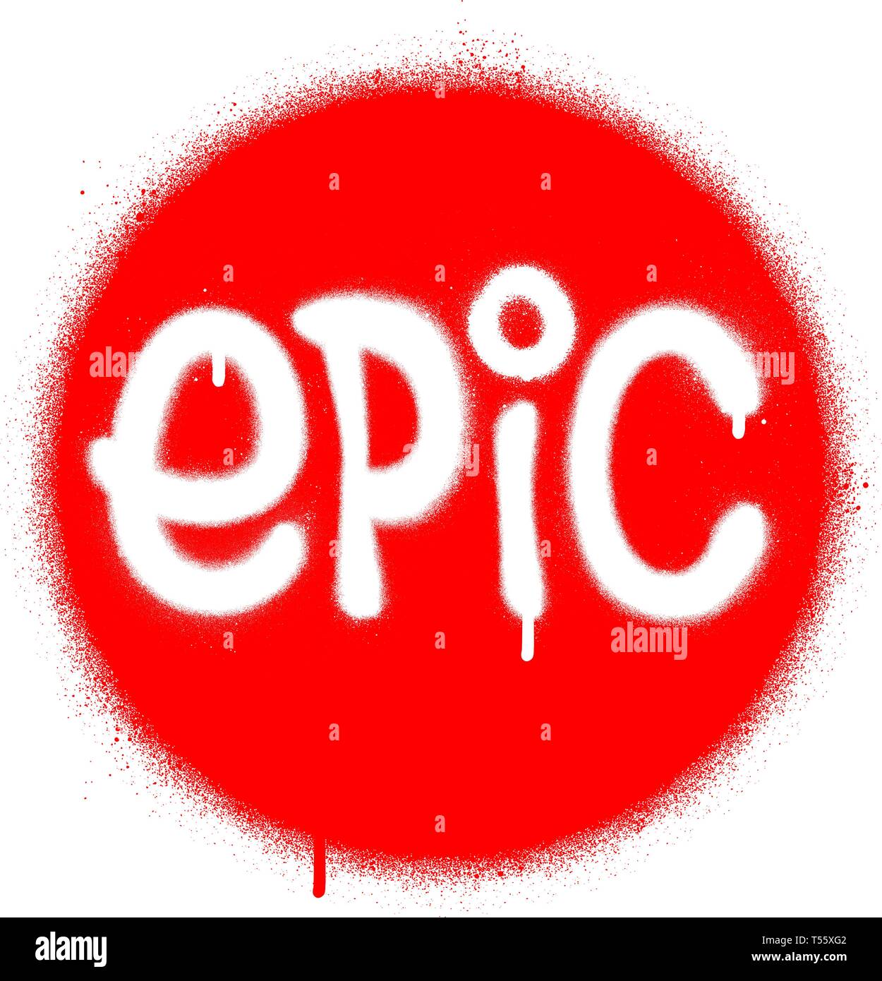 Graffiti alphabet red Cut Out Stock Images & Pictures - Alamy