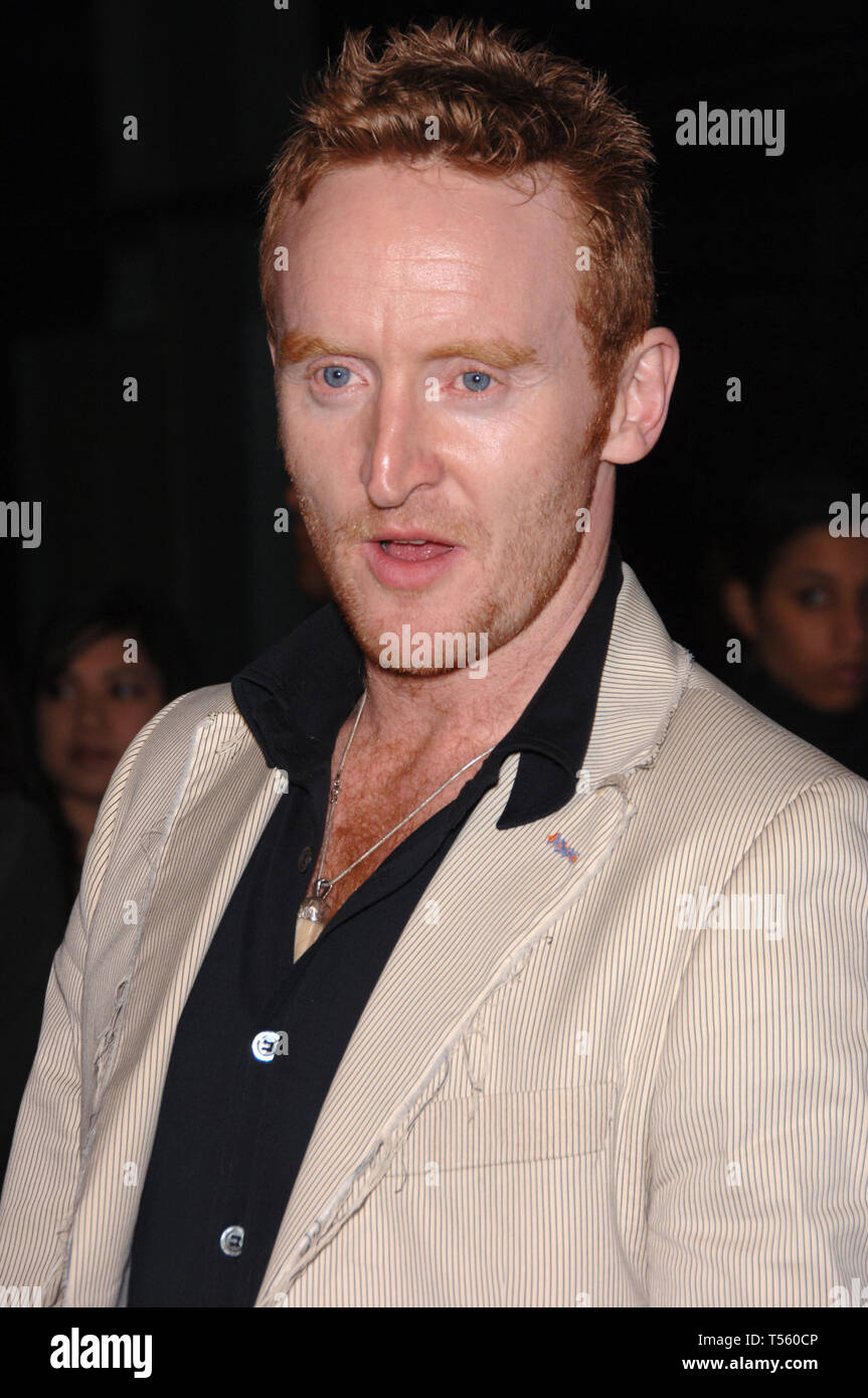LOS ANGELES, CA. January 11, 2006: Actor TONY CURRAN at the world ...