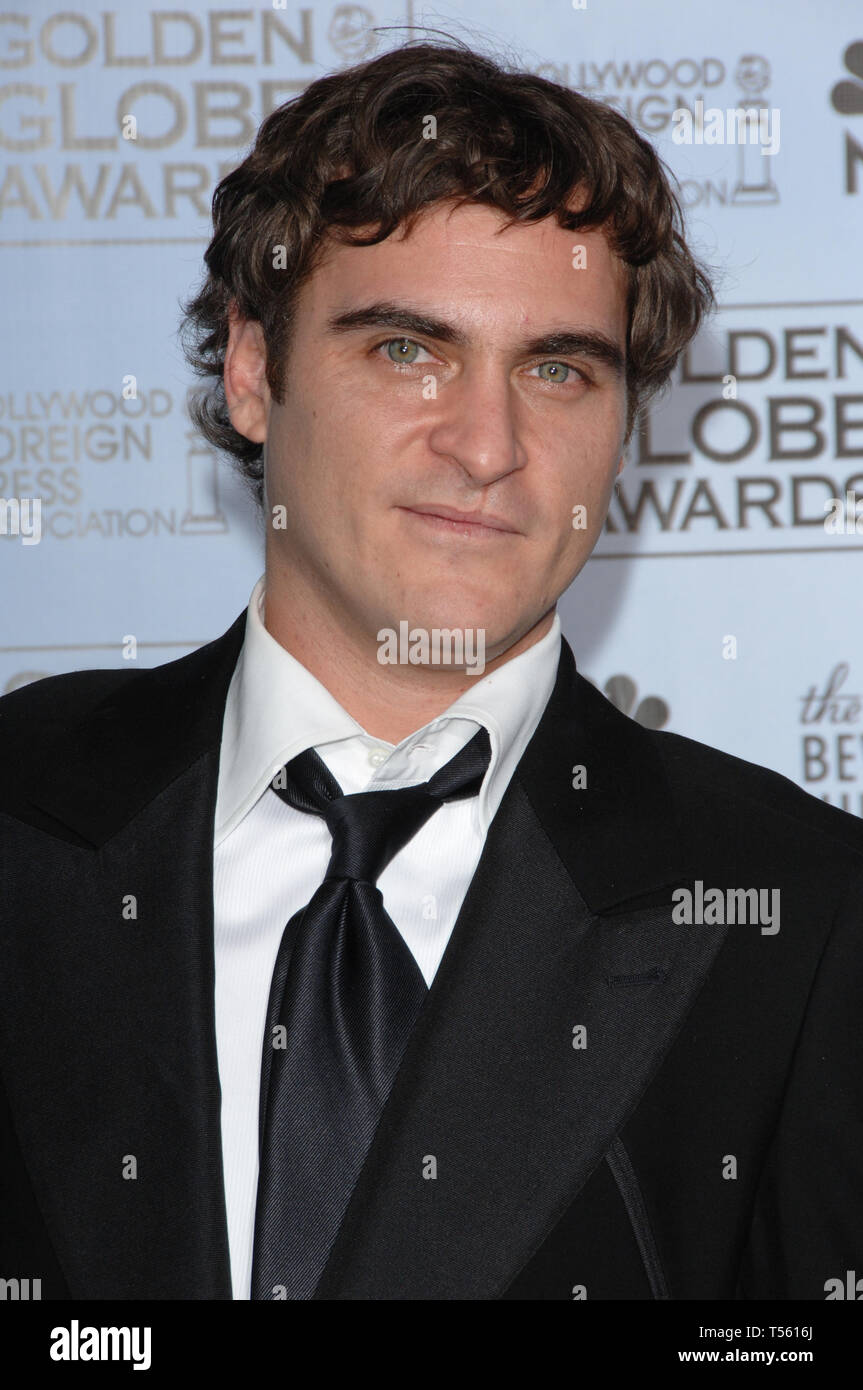 LOS ANGELES, CA. January 16, 2006: JOAQUIN PHOENIX at the 63rd Annual ...