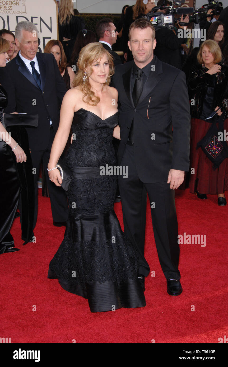 LOS ANGELES, CA. January 16, 2006: PATRICIA ARQUETTE & husband THOMAS ...