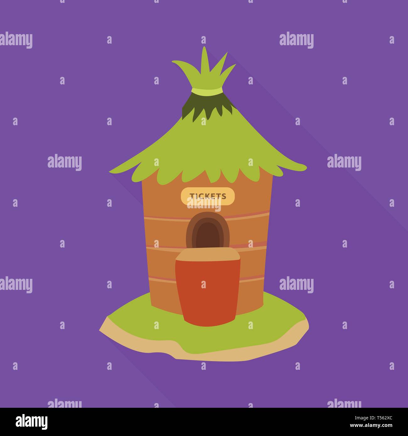 Zoo ticket office Stock Vector Images - Alamy