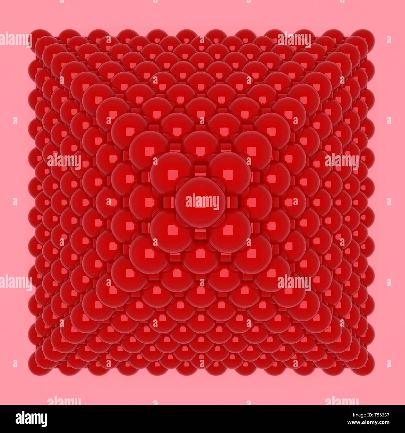 Sphere geometric, molecule style concepture inter-locked pyramids, for ...