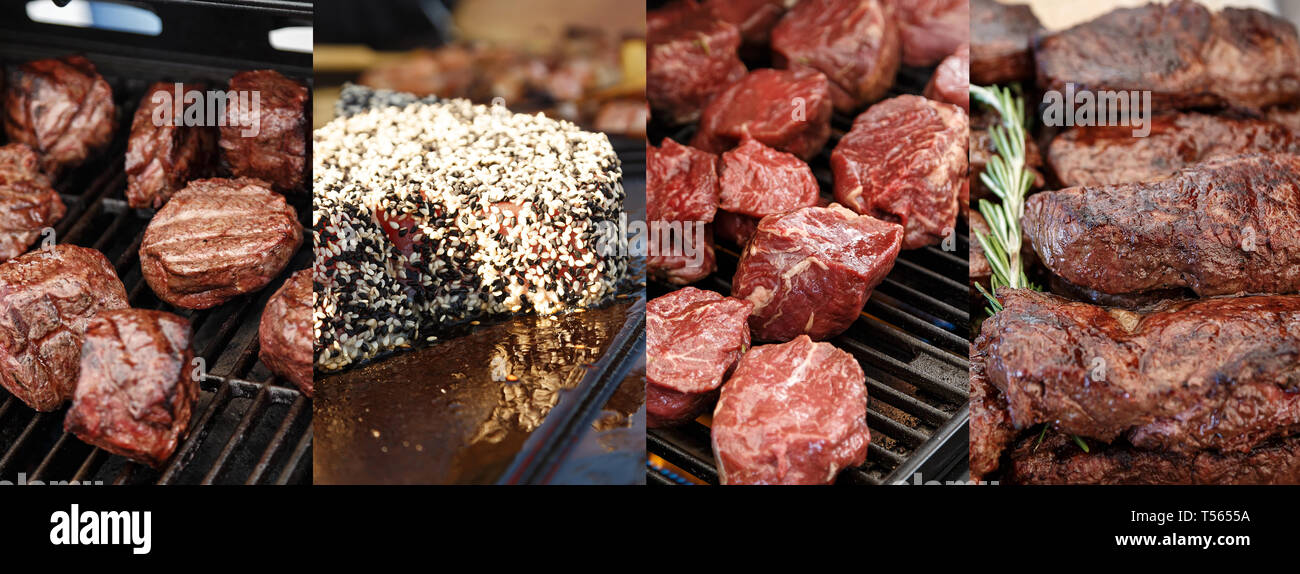 Barbecue collage hi-res stock photography and images - Alamy