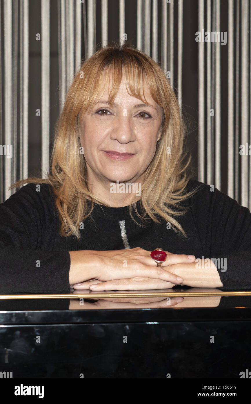 Blanca Portillo poses during a presentation for 'Mrs Dalloway' at the ...