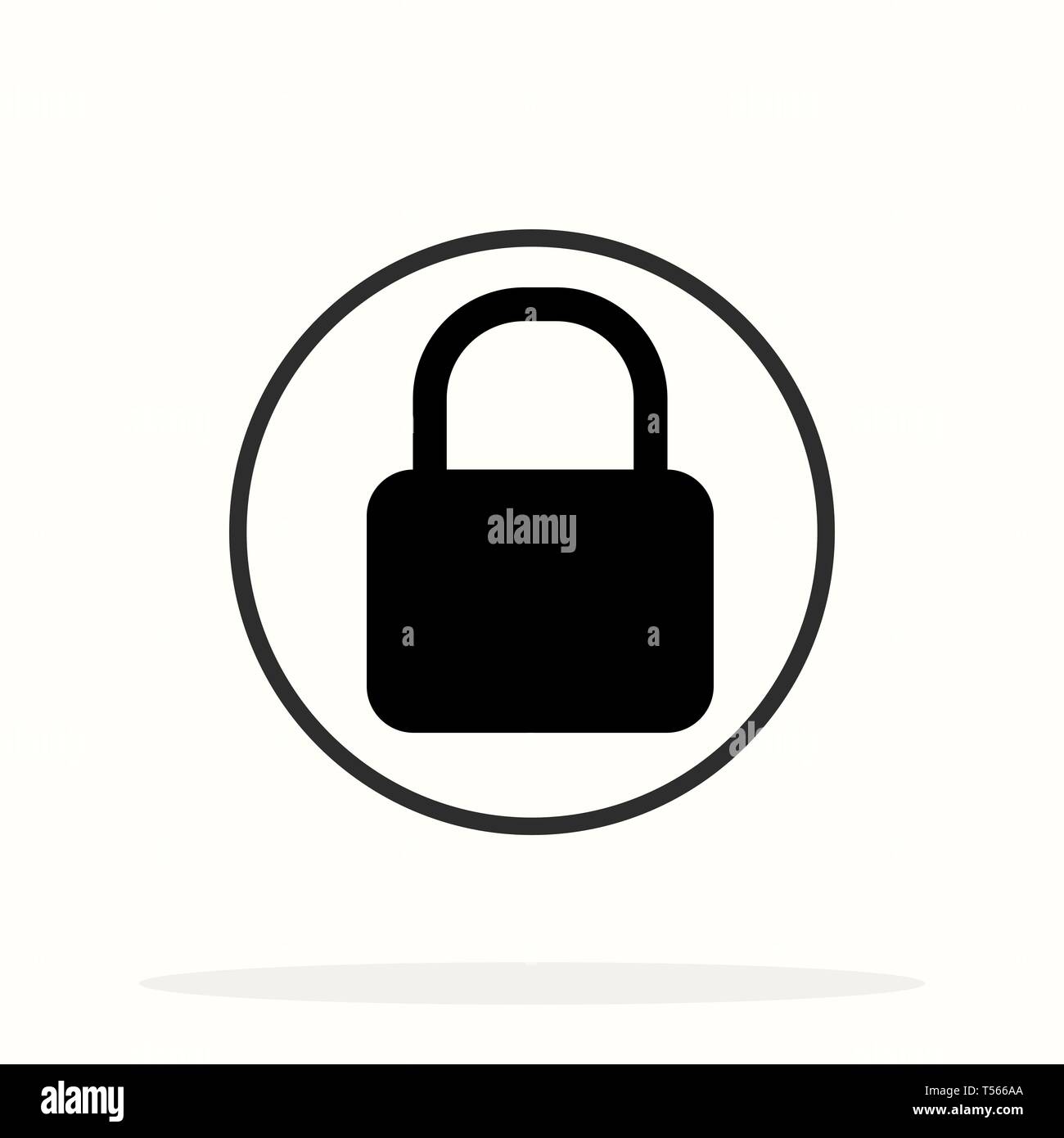 Lock and unlocked vector icons security padlock, password, privacy ...