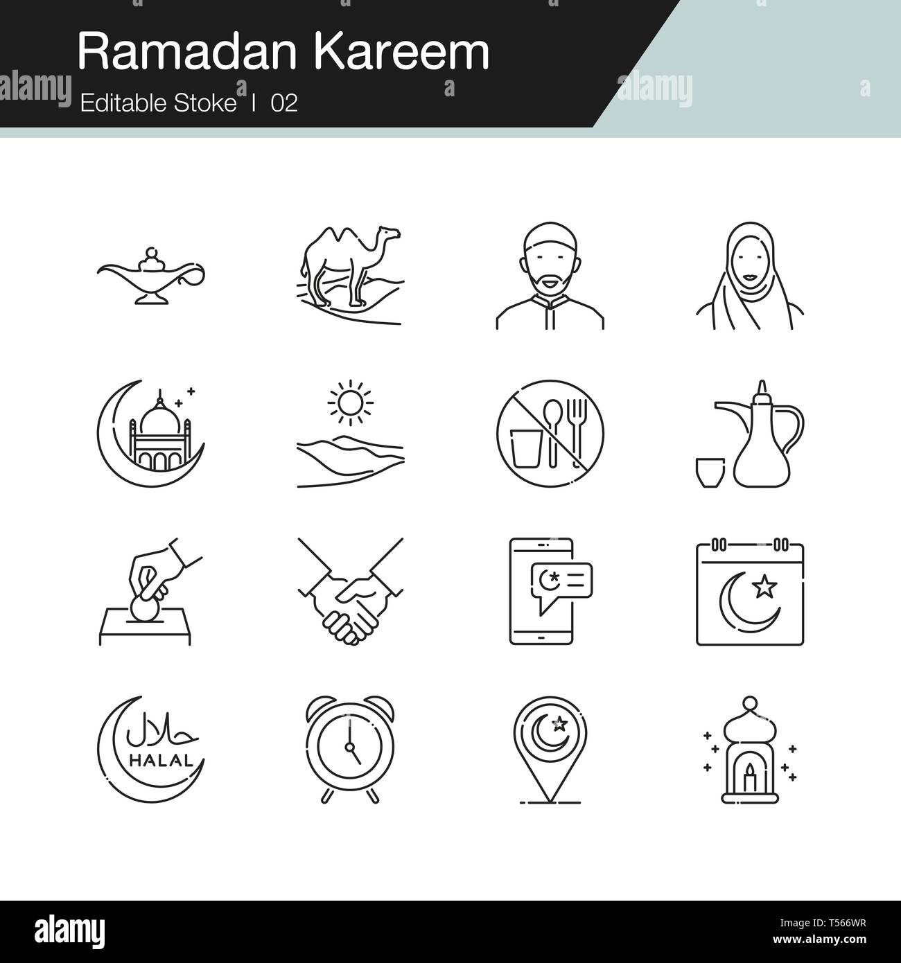 Editable clock icons hi-res stock photography and images - Alamy