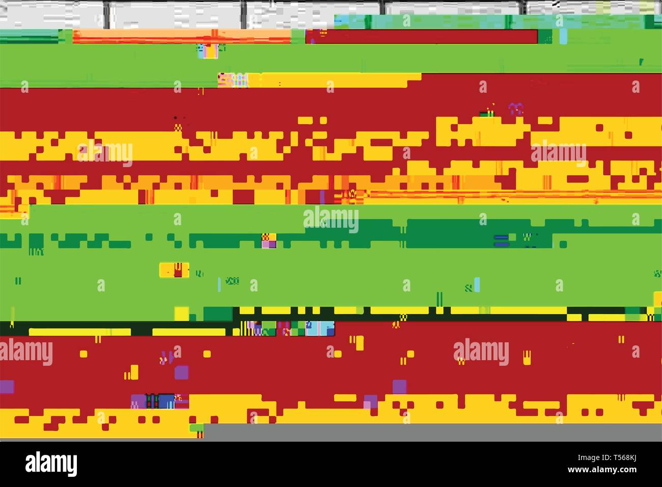 Glitched wave hi-res stock photography and images - Alamy