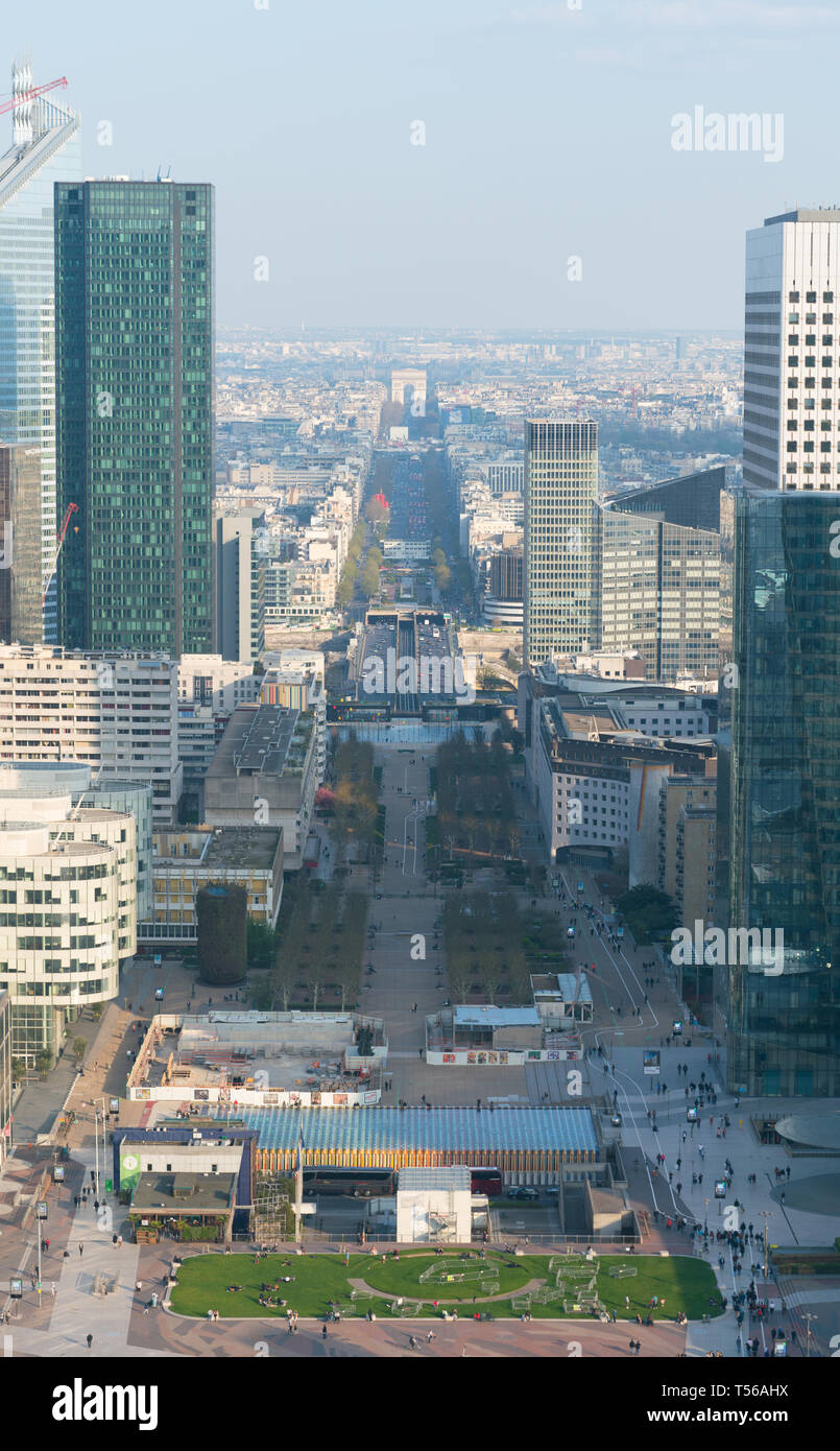 La Defense Financial District in Paris, France Stock Photo - Alamy