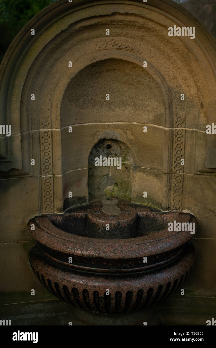 Old Water Fountain Stock Photo - Alamy