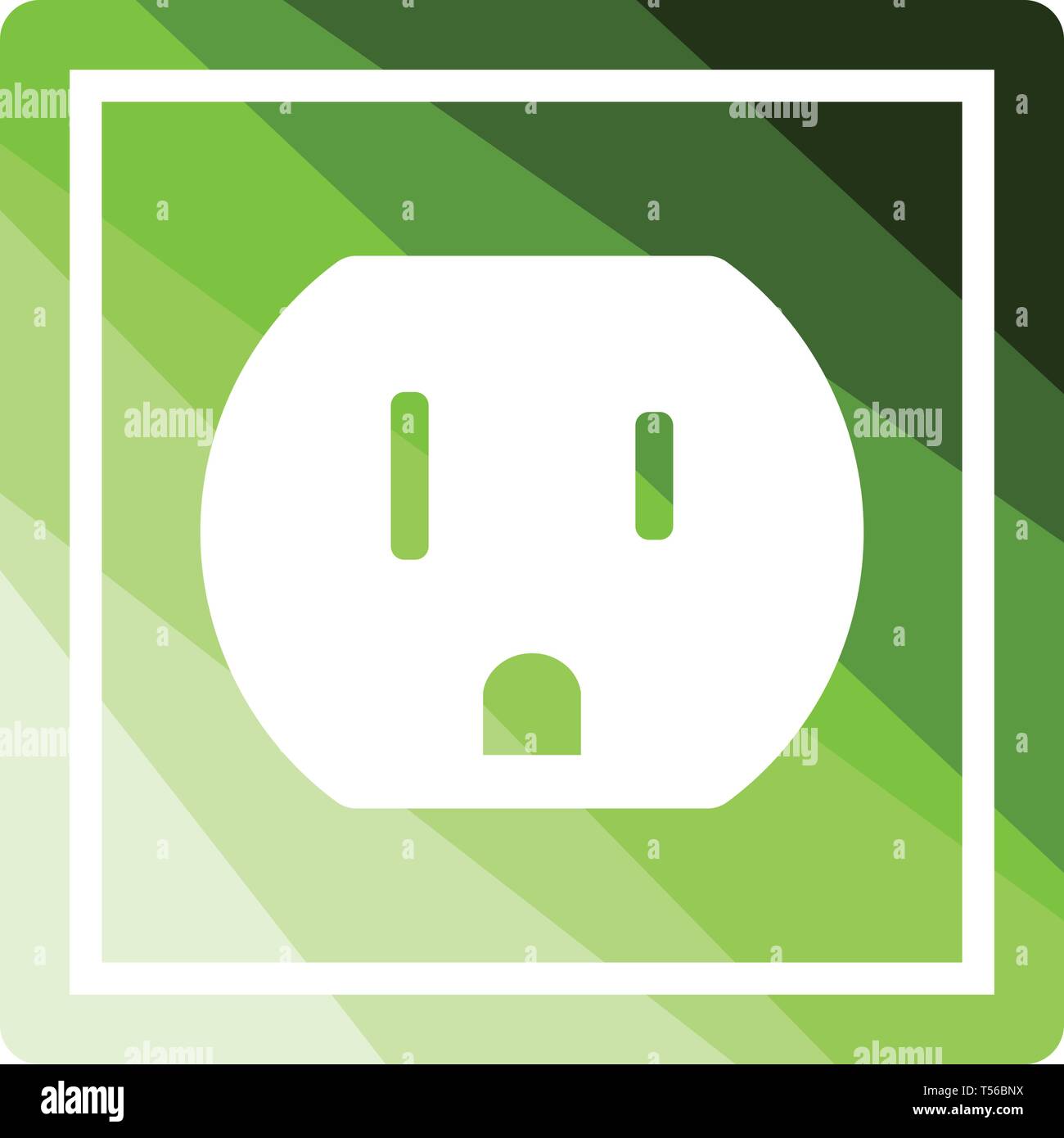 Electrical outlet cover plate Stock Vector Images - Alamy