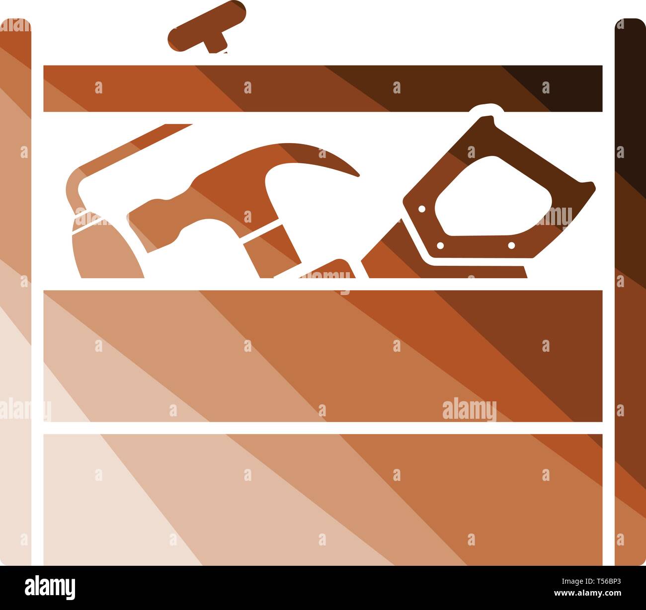 Old tool box Stock Vector Images - Alamy