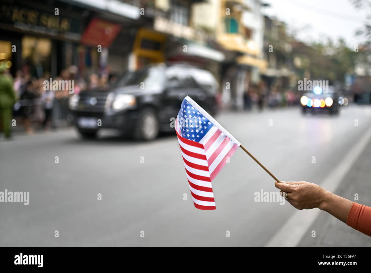 Vietnam police car hi-res stock photography and images - Alamy