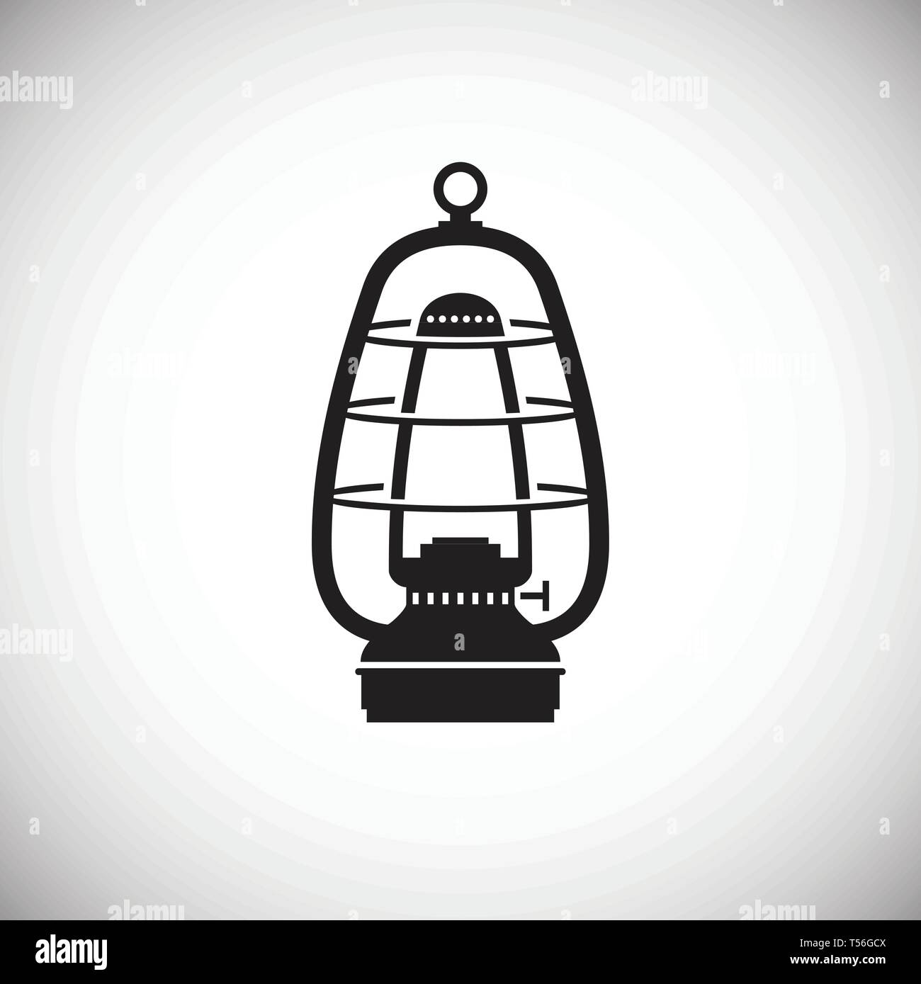 Lantern icon on background for graphic and web design. Simple vector ...