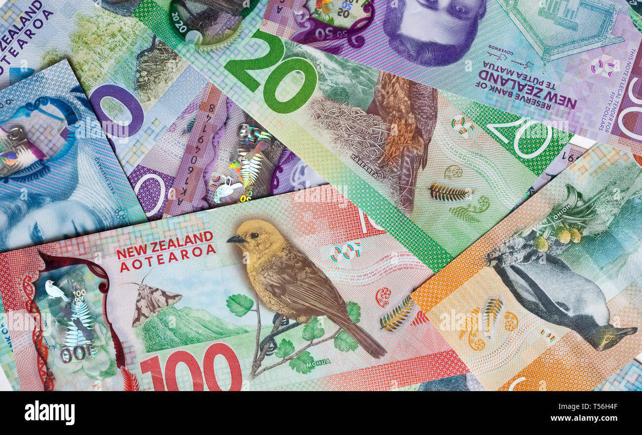 Stack new zealand dollar hi-res stock photography and images - Alamy