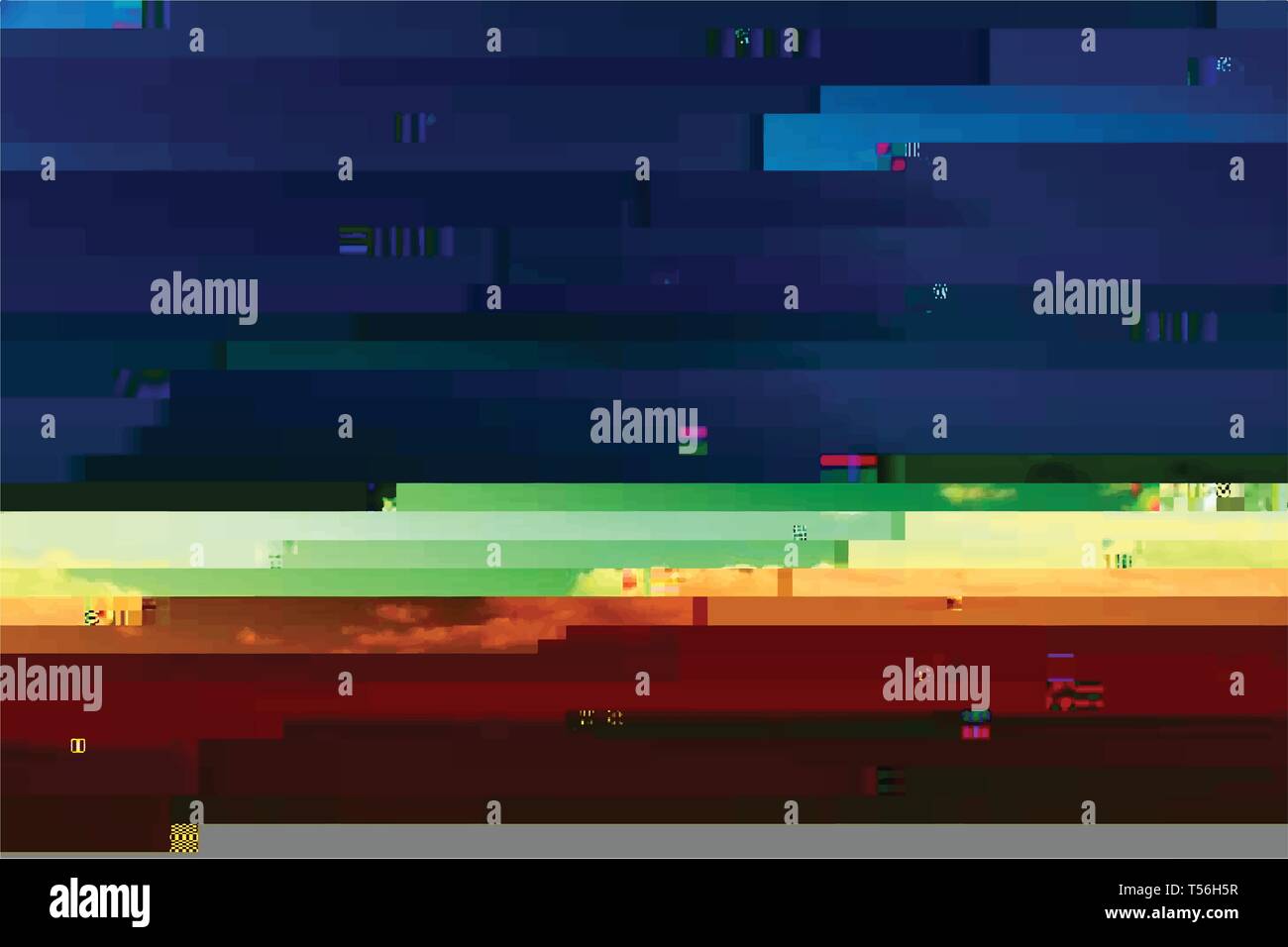 Abstract Glitch Background Stock Vector Image & Art - Alamy