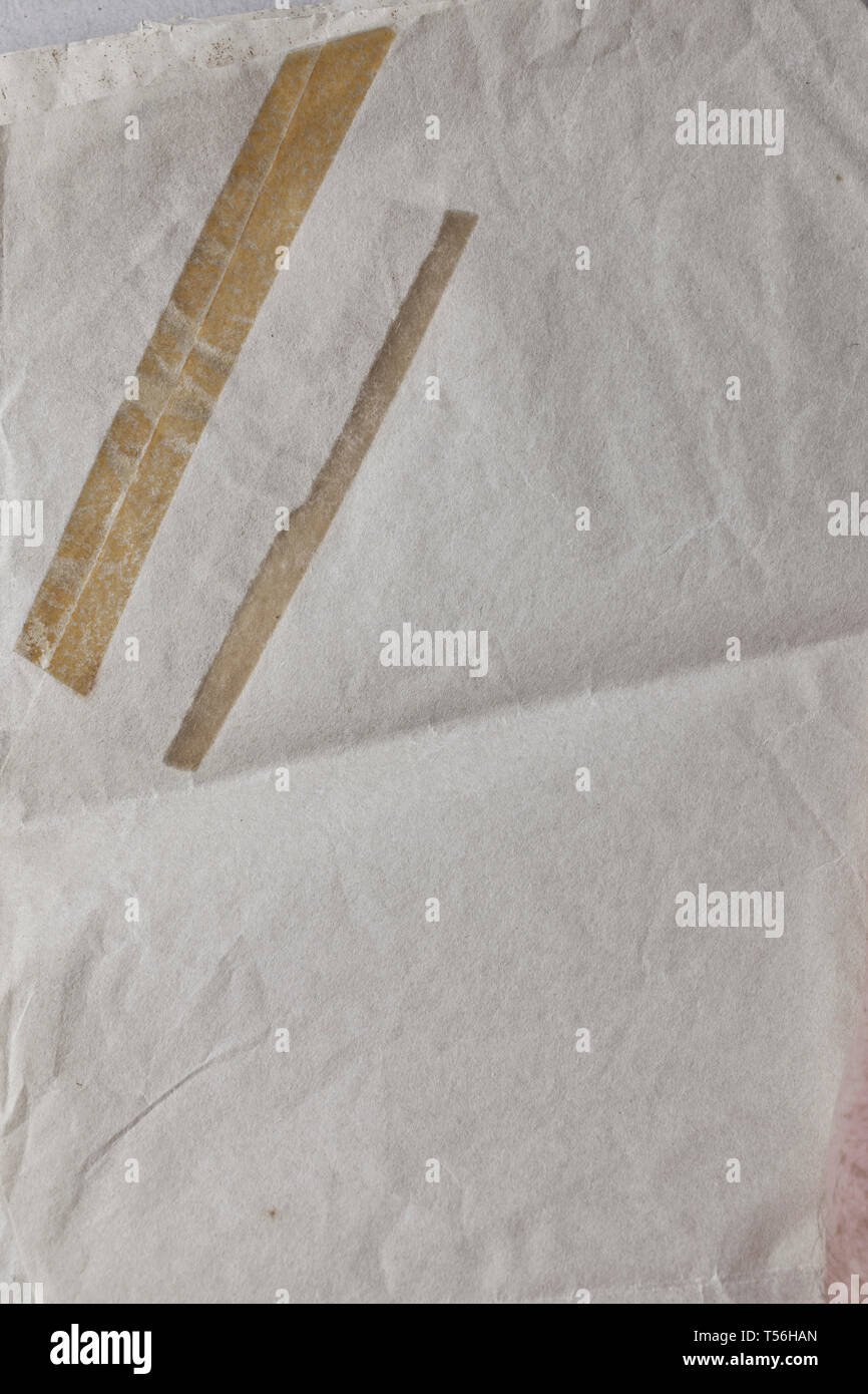 Old abstract paper textured backgrounds with old yellow tape Stock ...