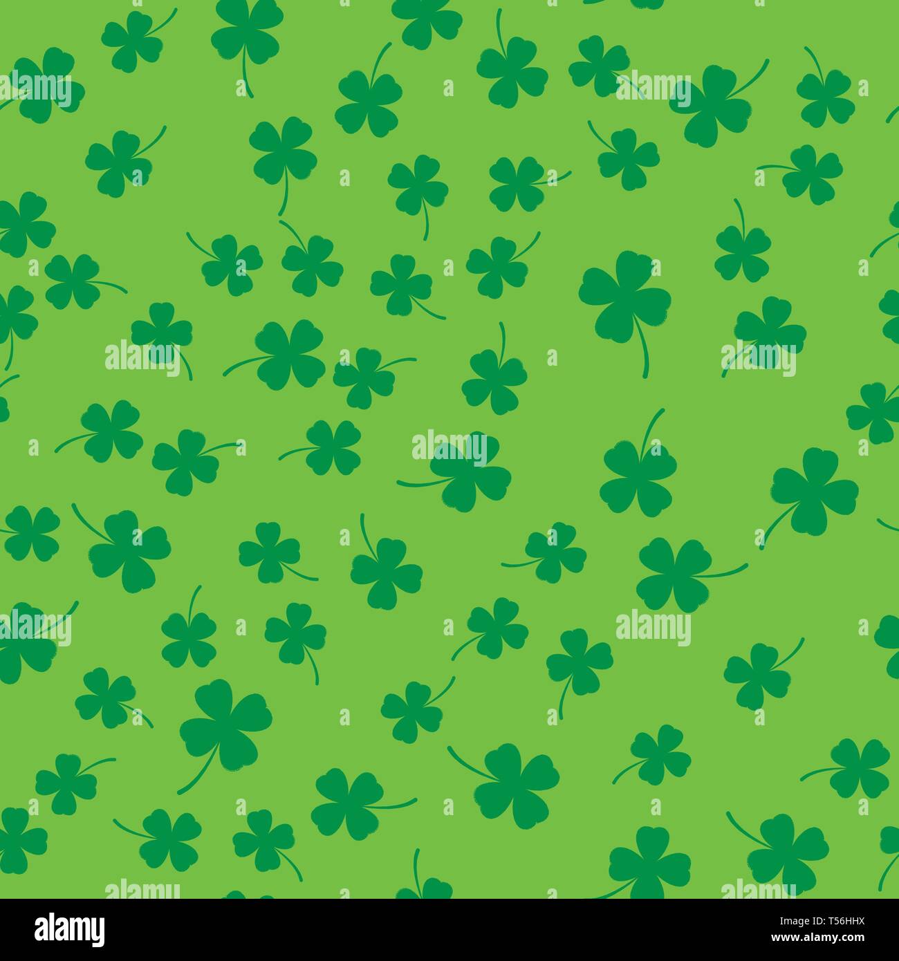 Four Leaf Clover Seamless Stock Vector Image & Art - Alamy