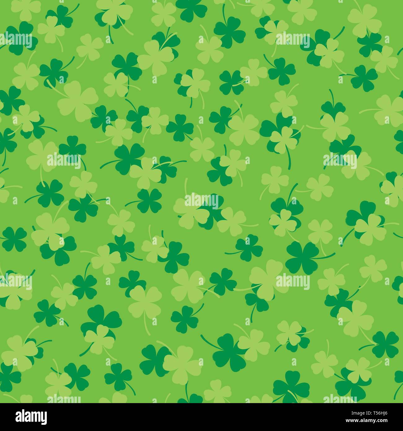 Green paper clover four Stock Vector Images - Alamy