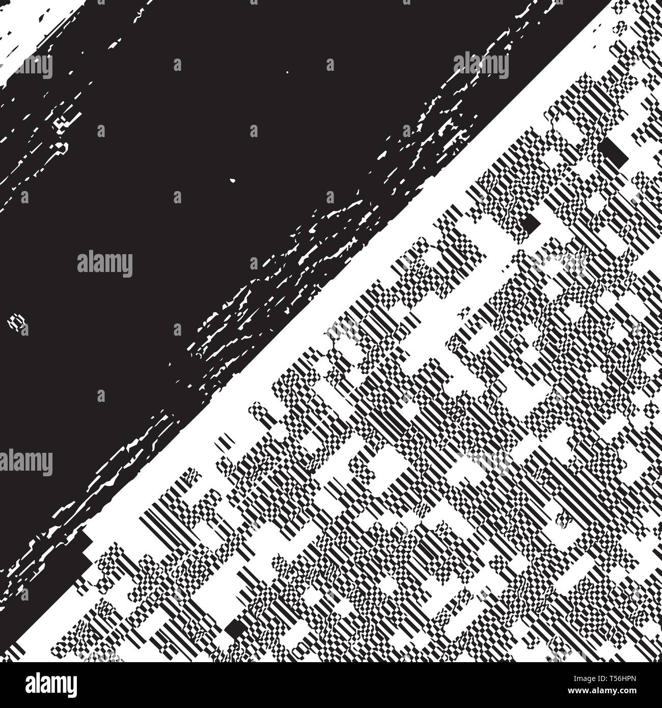 Glitch Overlay Texture Stock Vector Image & Art - Alamy