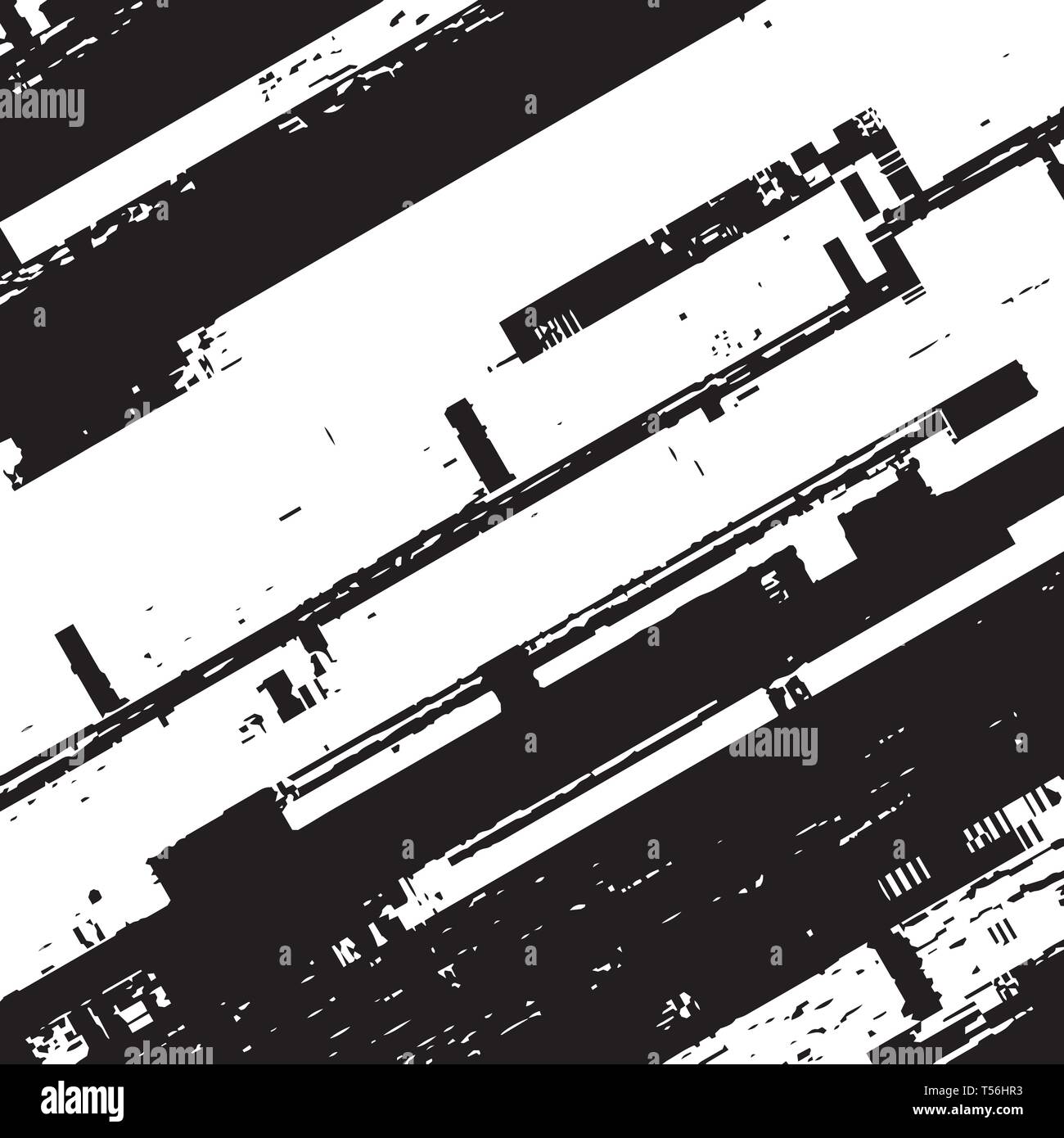 Glitch Overlay Texture Stock Vector Image & Art - Alamy