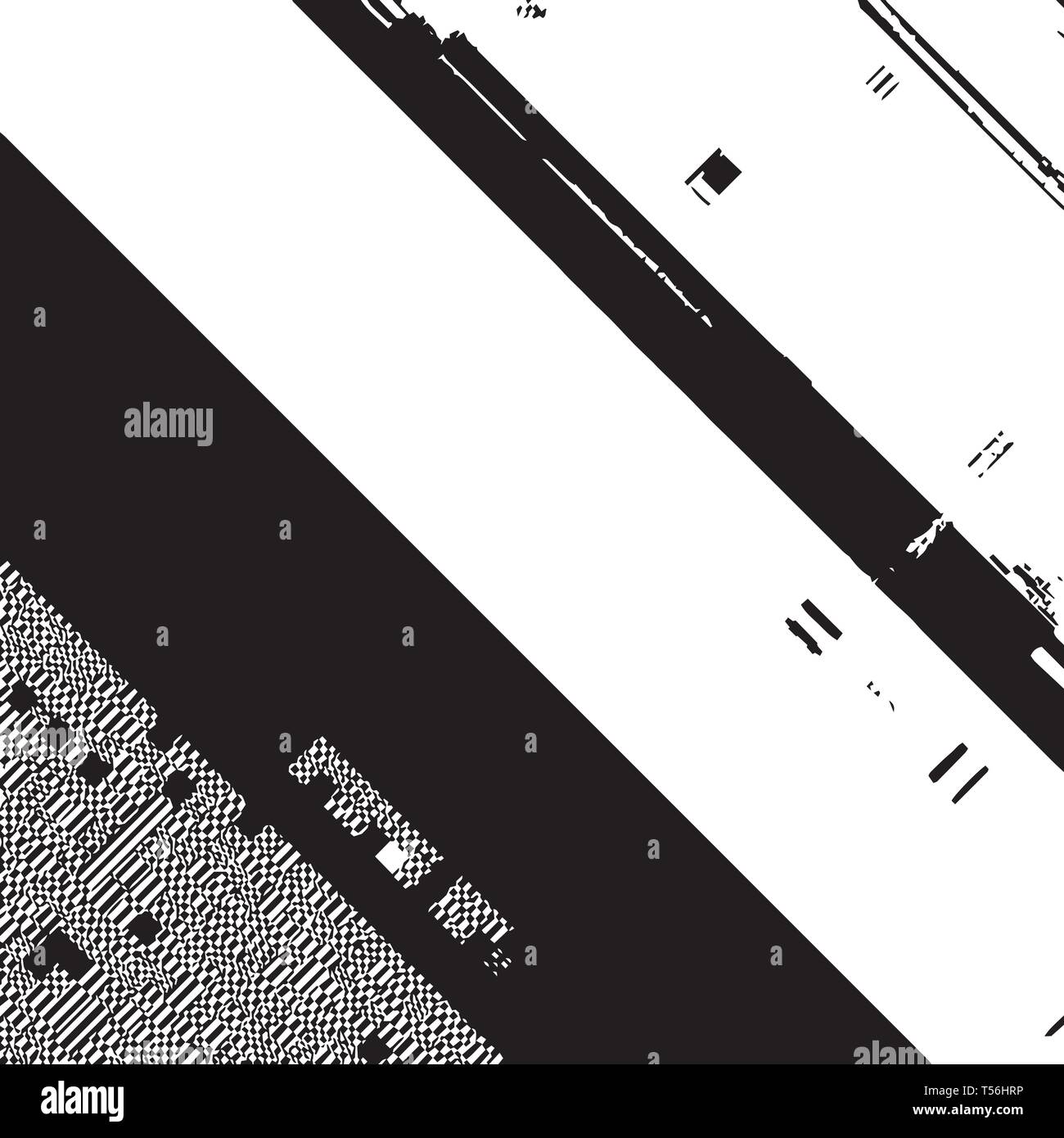 Glitch Overlay Texture Stock Vector Image & Art - Alamy