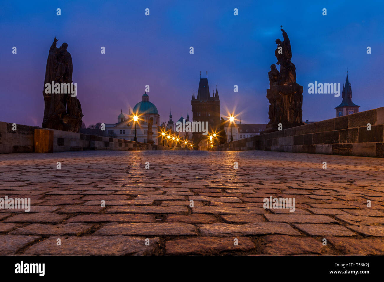 Central charles bridge hi-res stock photography and images - Alamy