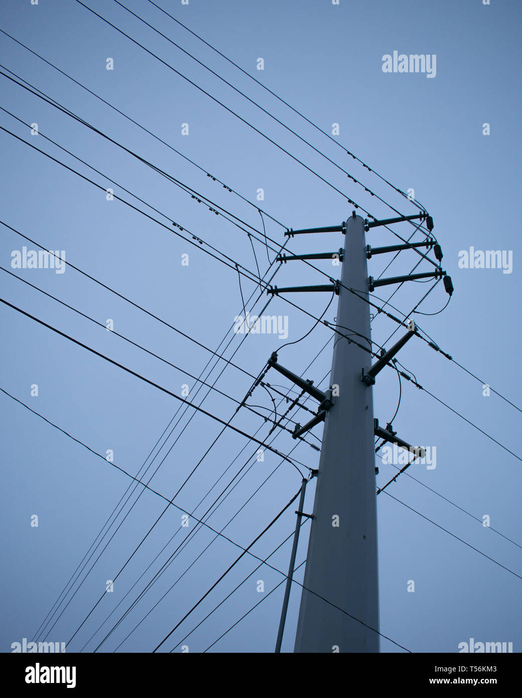 Powerline utility hi-res stock photography and images - Alamy