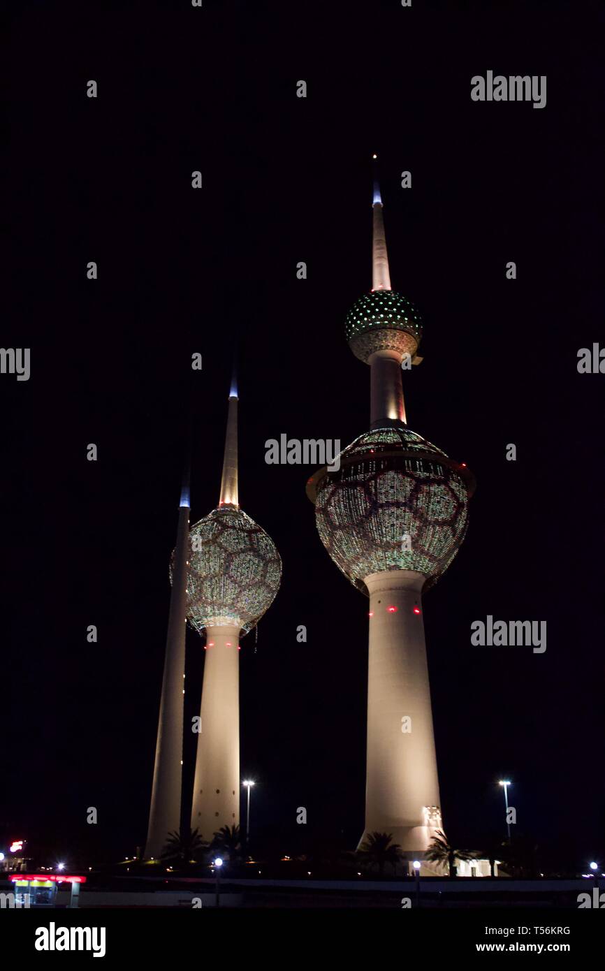 Portrait sample of light tower at kuwait hi-res stock photography and ...