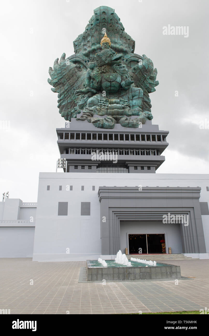The giant Garuda Wisnu Kencana (GWK) Statue at the GWK Cultural Park in ...