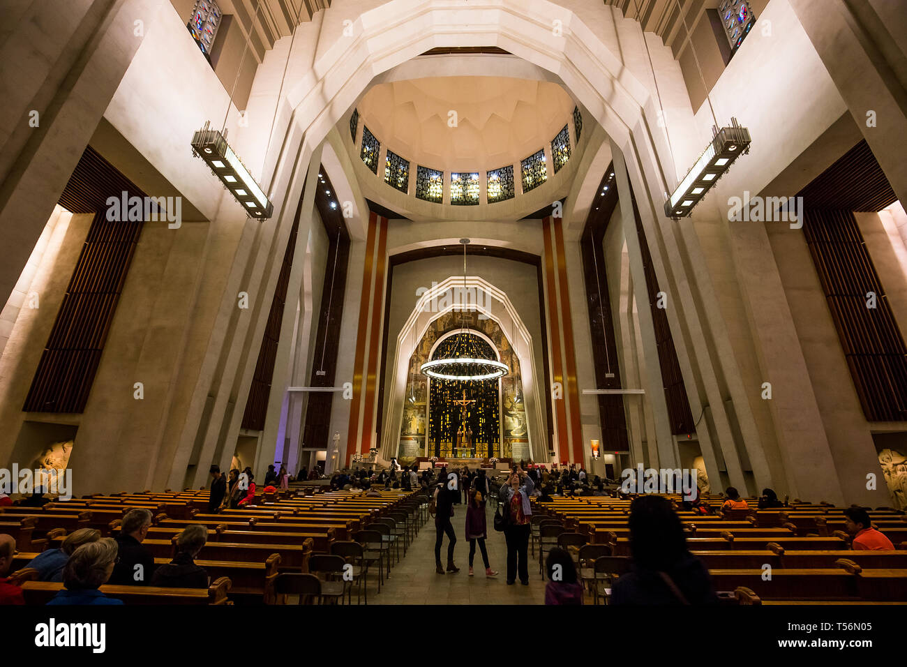 MONTREAL, CANADA, OCTOBER 09, 2016 : interiors and details of Saint ...