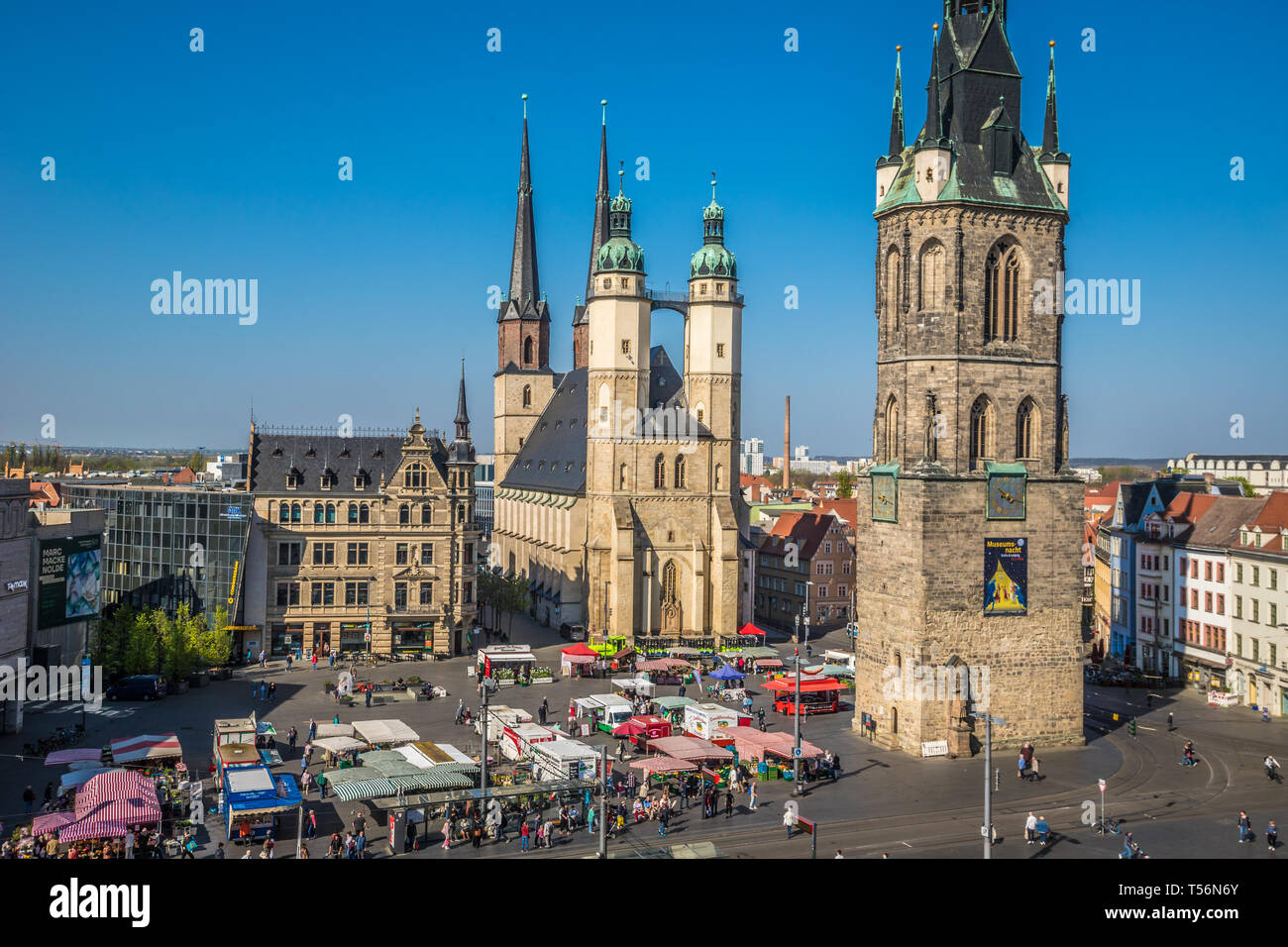 Halle city hi-res stock photography and images - Alamy