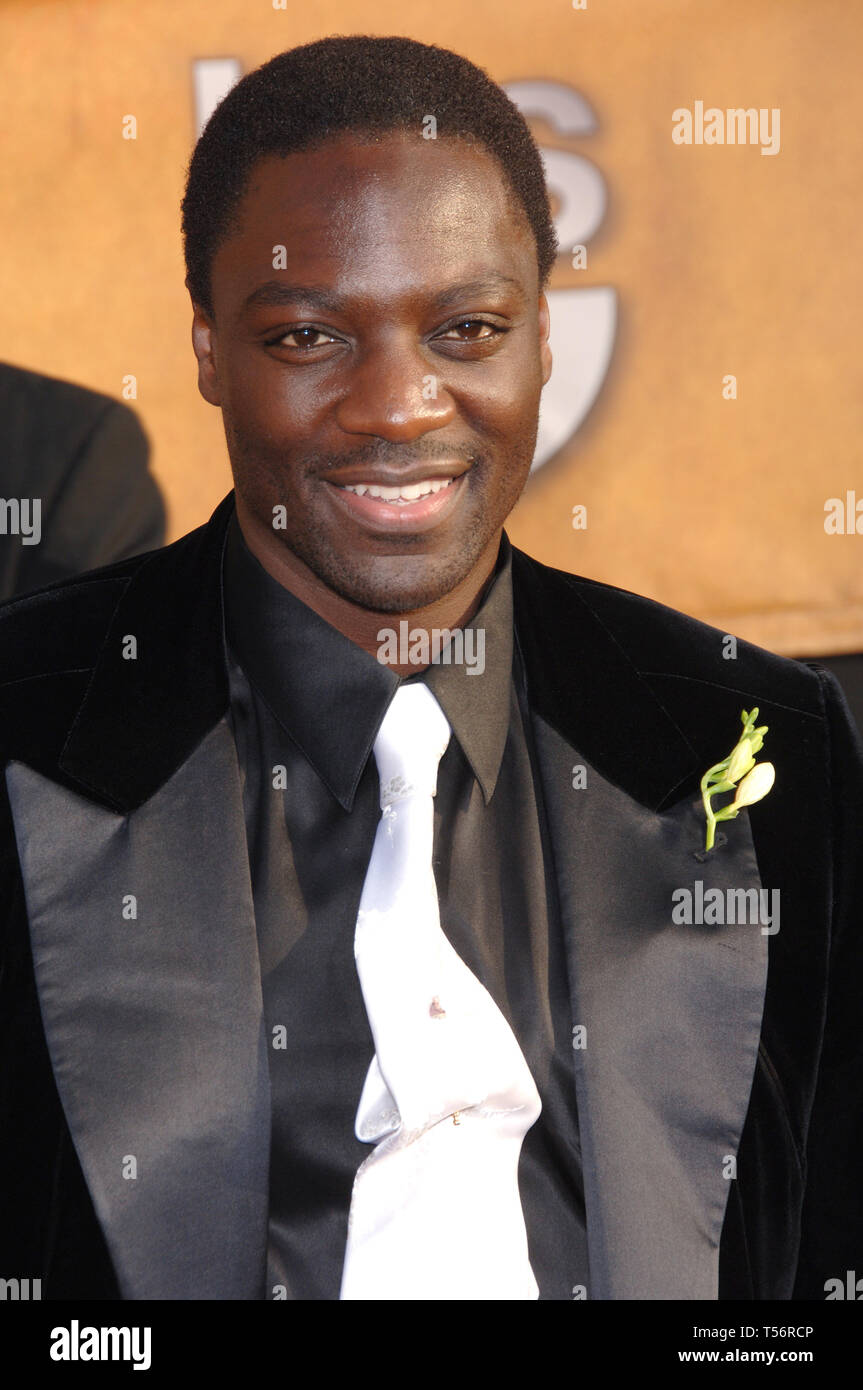 LOS ANGELES, CA. January 29, 2006: ADEWALE AKINNUOYE-AGBAJE at the 12th ...