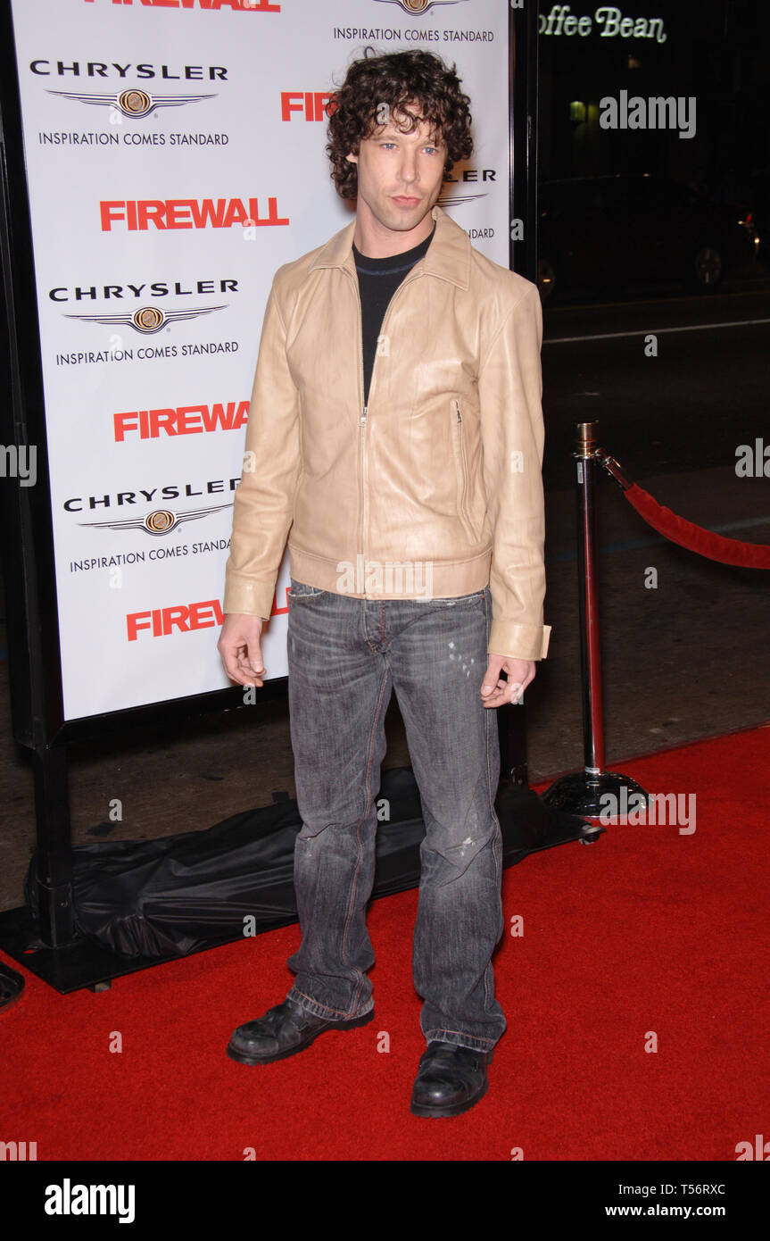 LOS ANGELES, CA. February 02, 2006: VINCE VIELUF at the world premiere ...