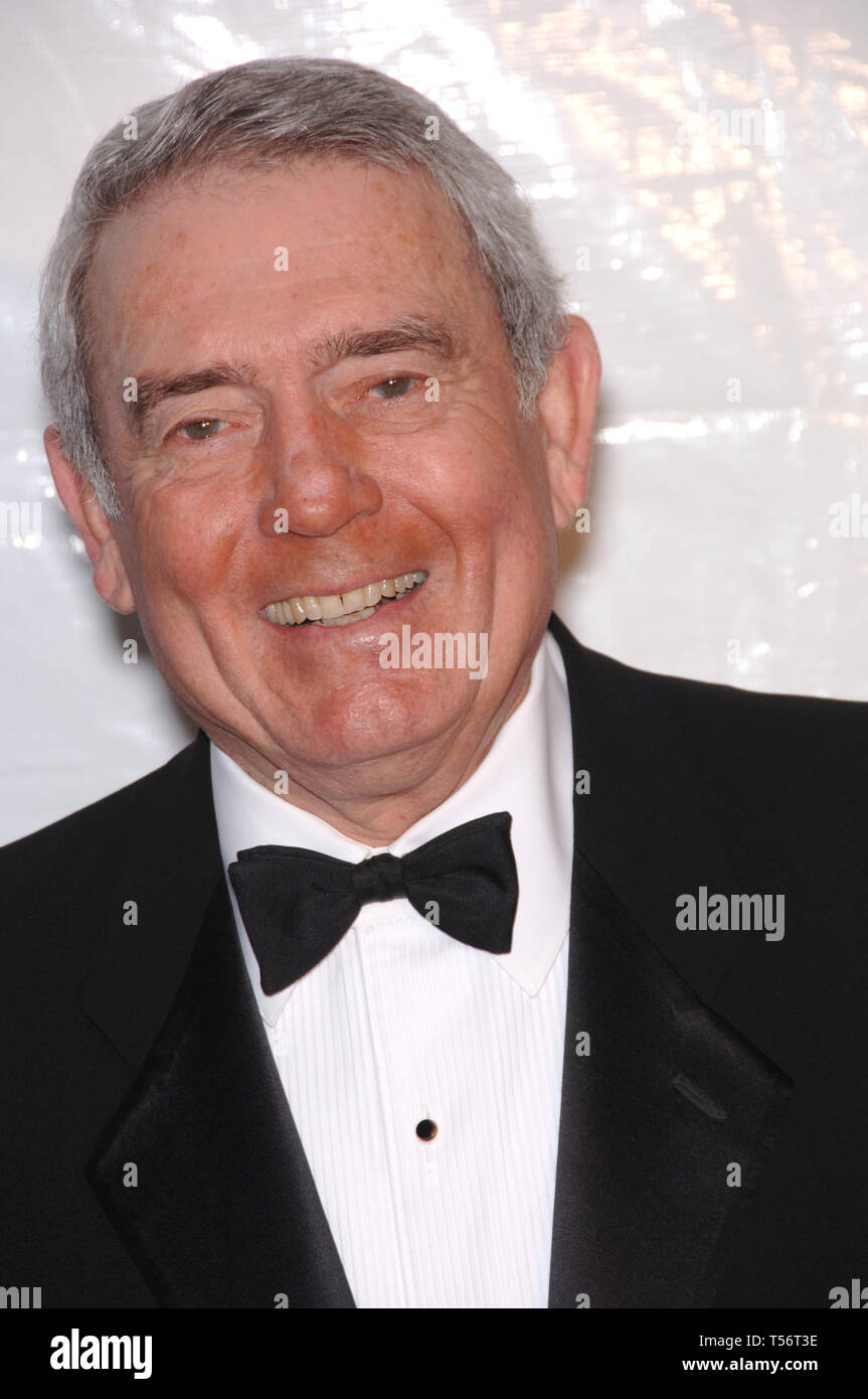 LOS ANGELES, CA. February 04, 2006: Former news anchor DAN RATHER at ...