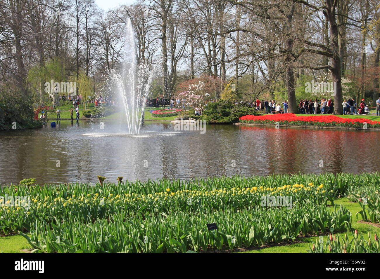 Keukenhof castle hi-res stock photography and images - Alamy