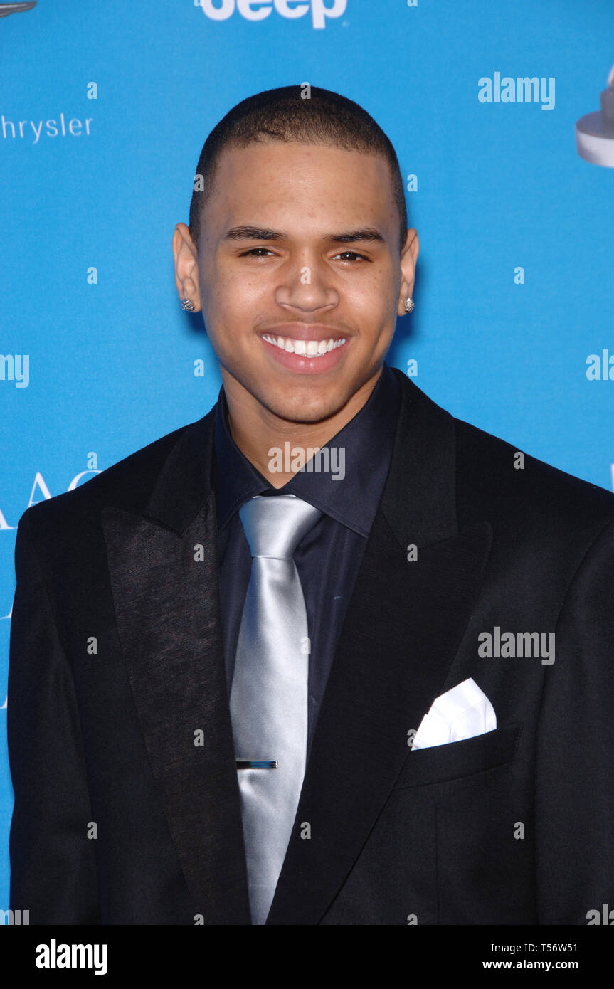 LOS ANGELES, CA. February 25, 2006: CHRIS BROWN at the 37th Annual ...