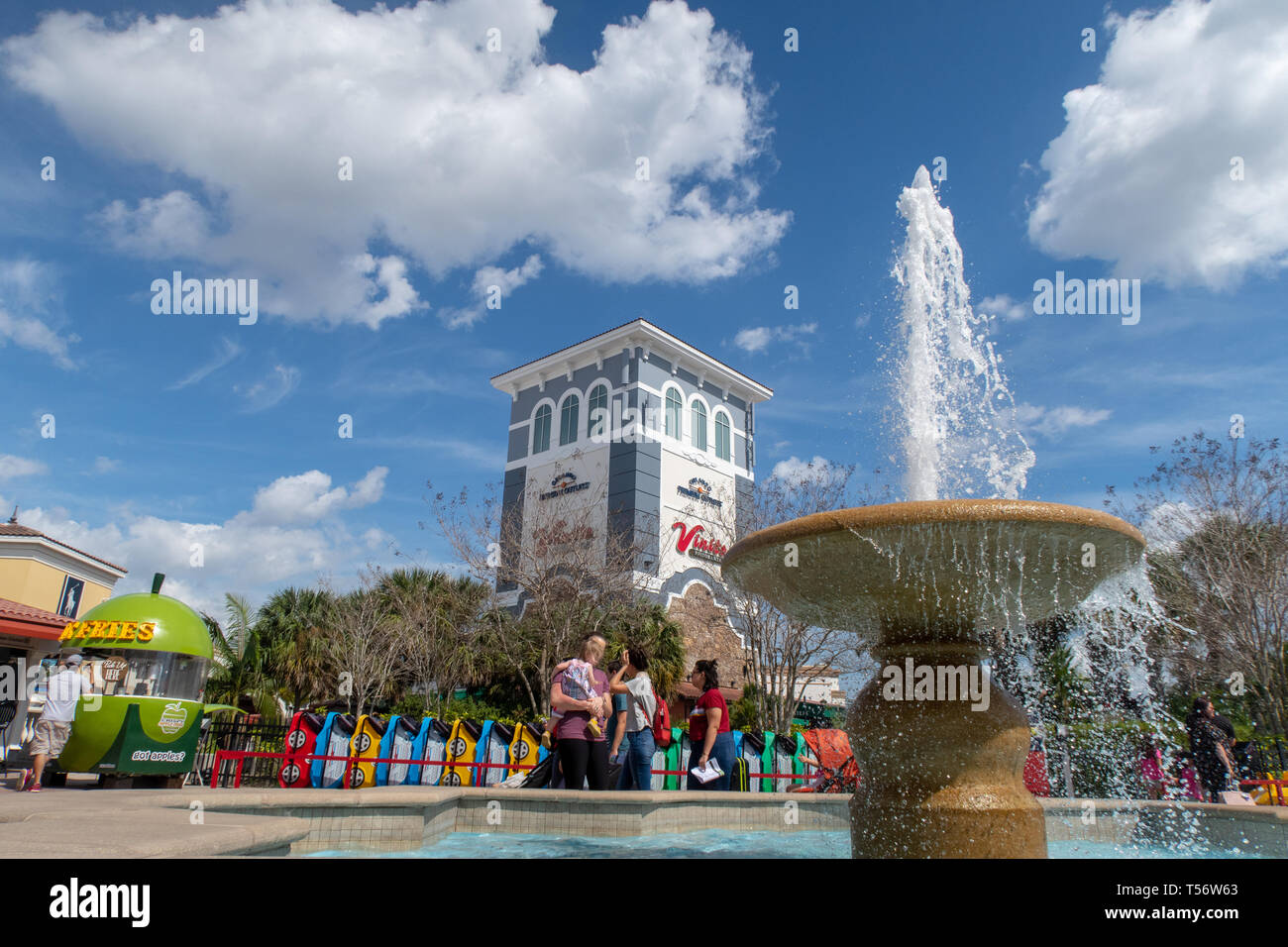 Orlando Premium Outlet Mall, Florida USA Stock Photo - Alamy