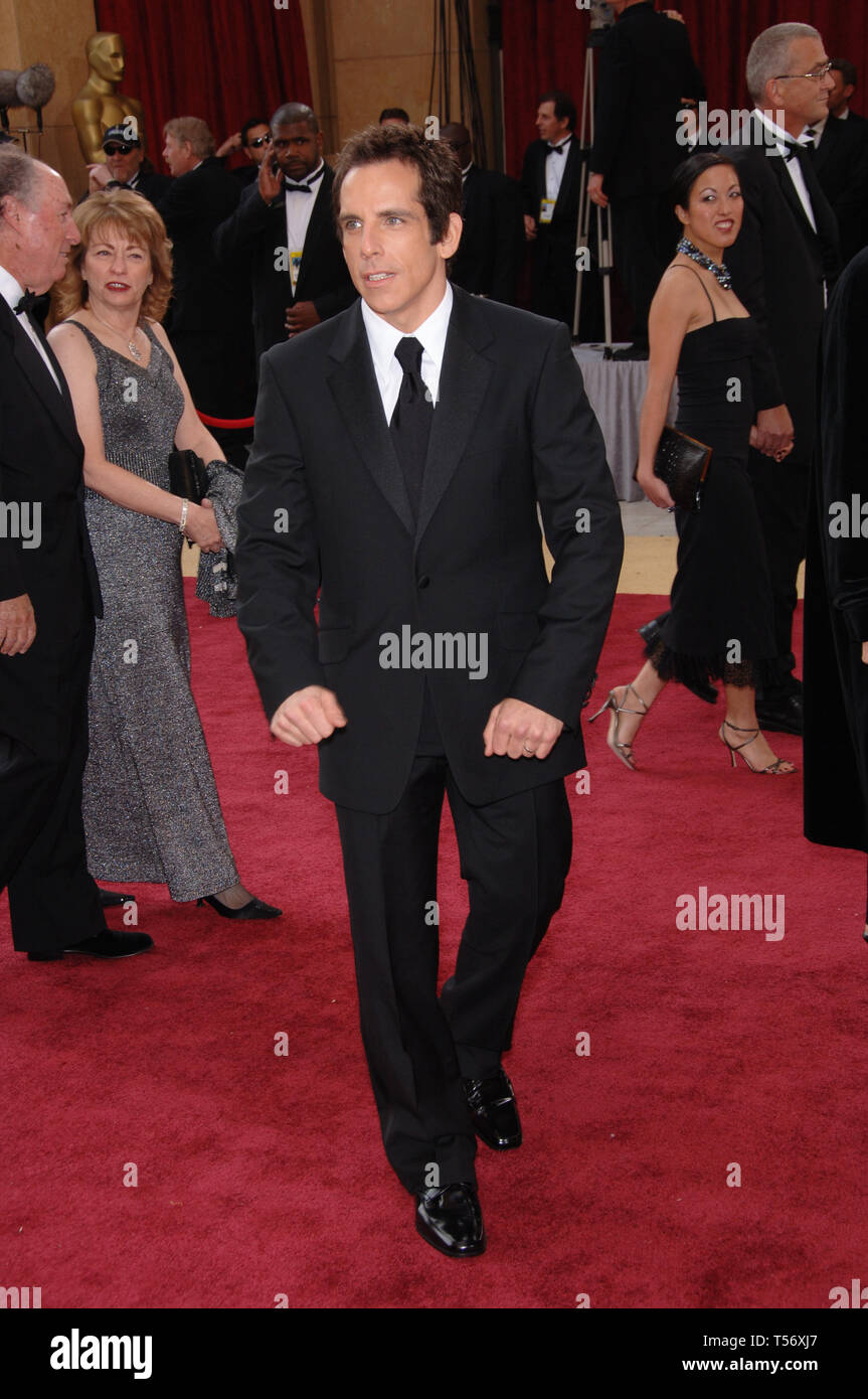 LOS ANGELES, CA. March 05, 2006: BEN STILLER at the 78th Annual Academy ...