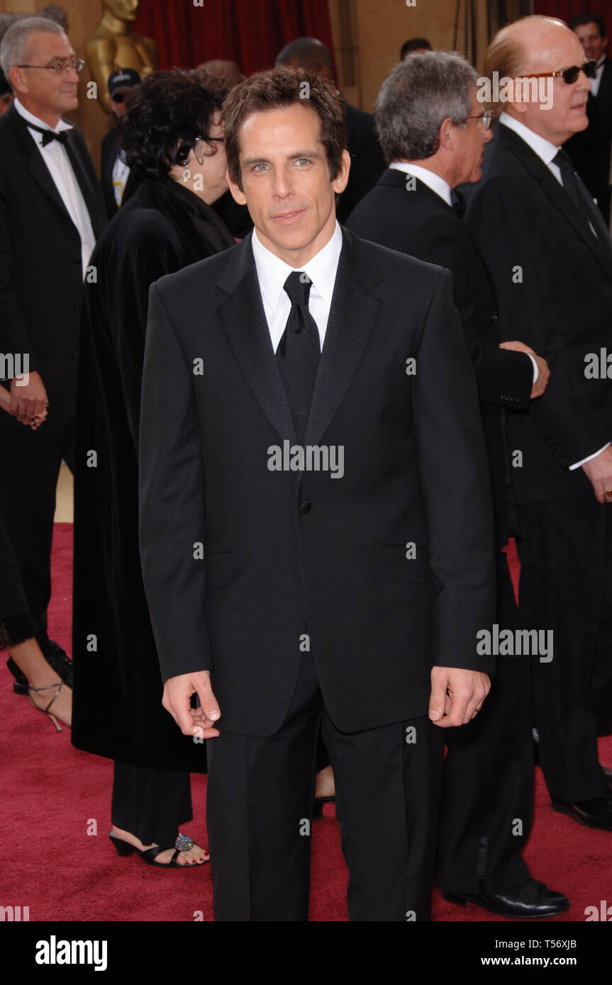 LOS ANGELES, CA. March 05, 2006: BEN STILLER at the 78th Annual Academy ...