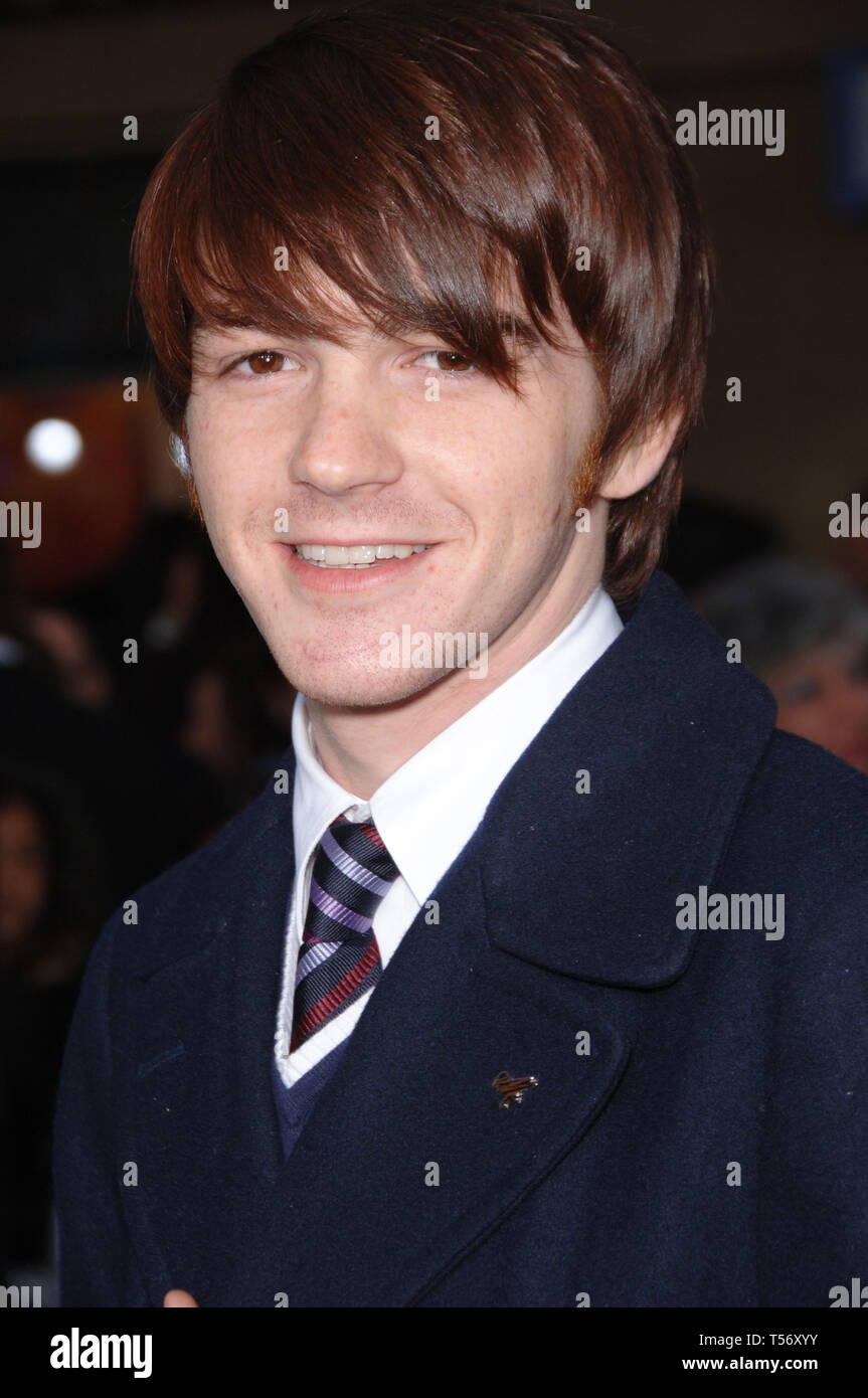 LOS ANGELES, CA. March 19, 2006: Actor DRAKE BELL at the world premiere ...