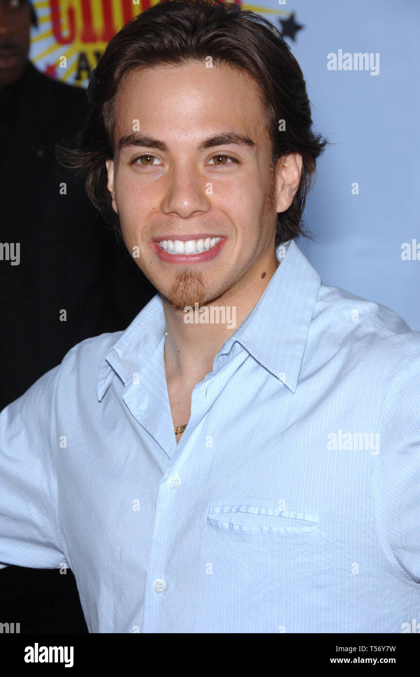 LOS ANGELES, CA. April 01, 2006: APOLO ANTON OHNO at the 2006 ...