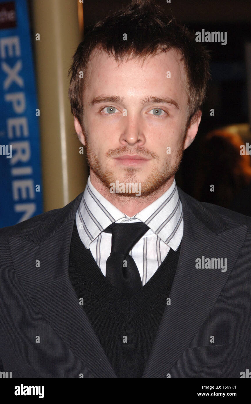 LOS ANGELES, CA. April 10, 2006: Actor AARON PAUL at the Los Angeles ...