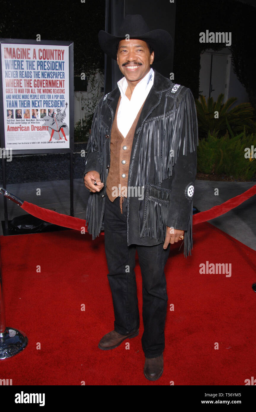 LOS ANGELES, CA. April 11, 2006: Actor OBBA BABATUNDE at the world ...