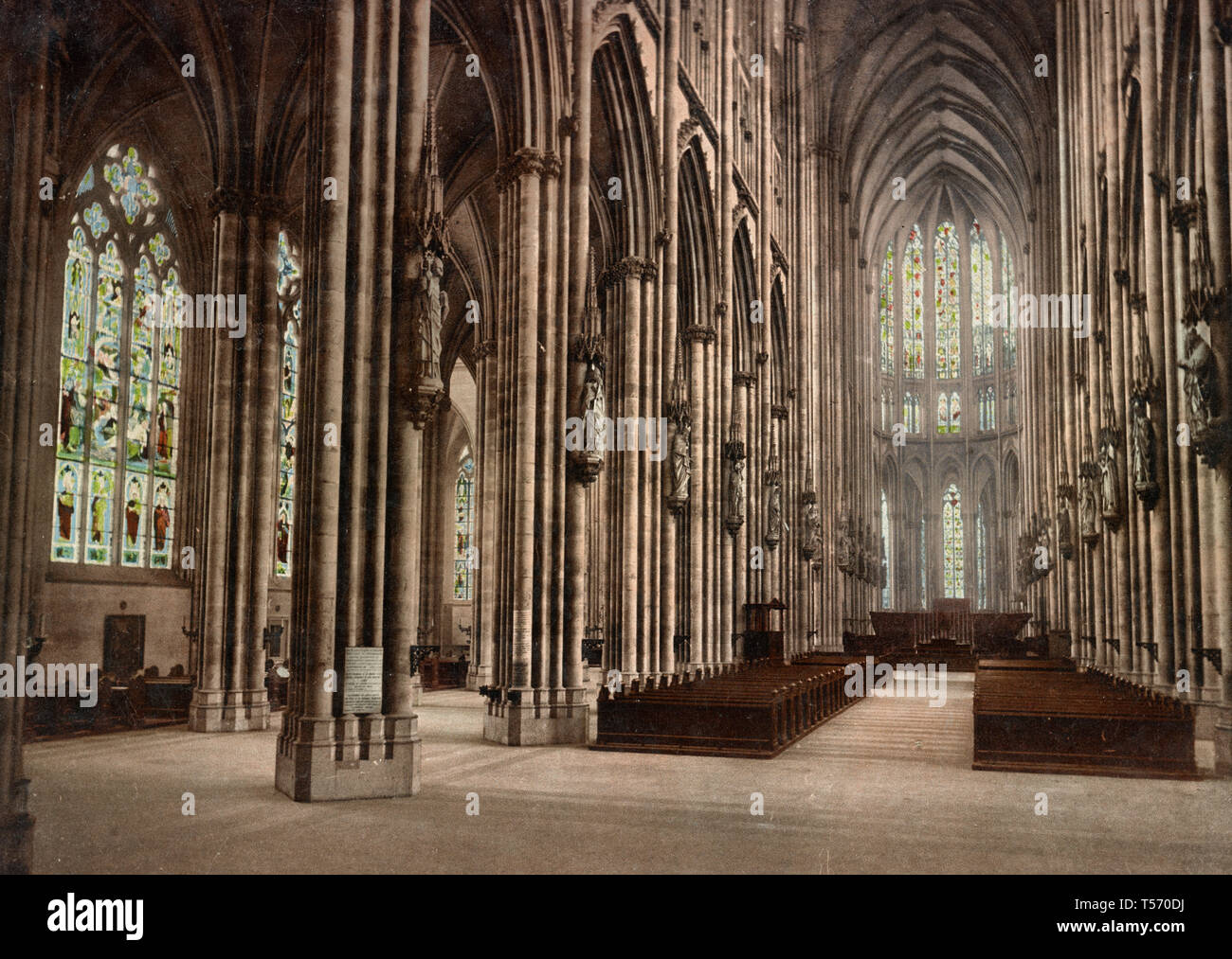Interior of cologne cathedral hi-res stock photography and images - Alamy