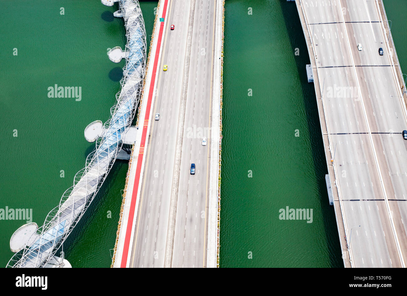 Helix Bridge Top View