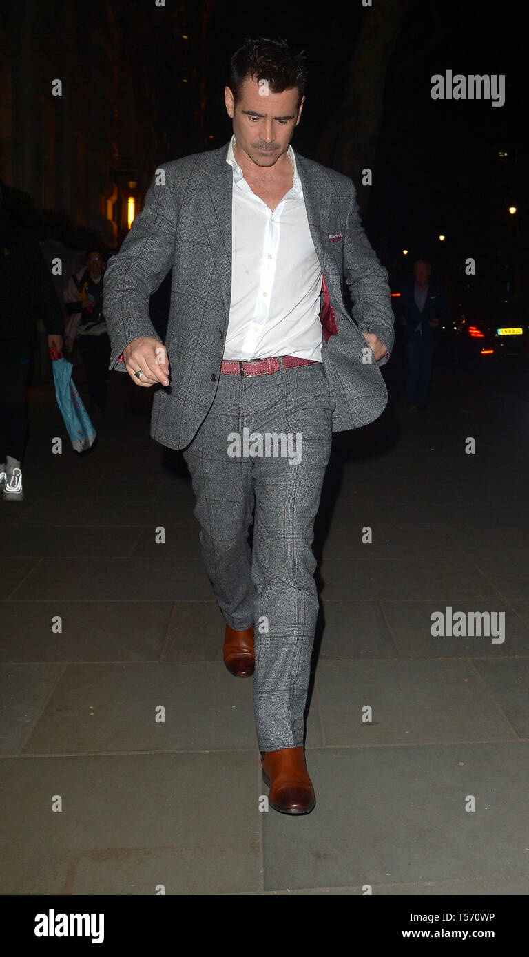 Colin Farrell out and about in London Featuring: Colin Farrell Where ...